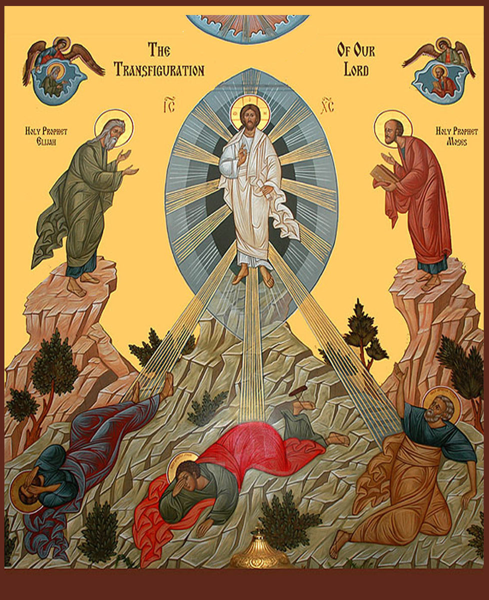 Transfiguration Orthodox Icon #1 Cross Stitch – Easterngiftshop