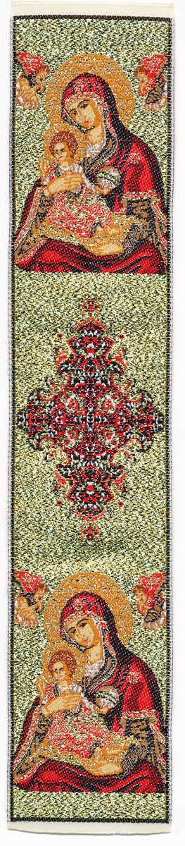 Orthodox Woven Bookmark Theotokos – Easterngiftshop