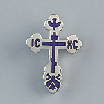 Orthodox Cross Lapel Pin Budded – Easterngiftshop
